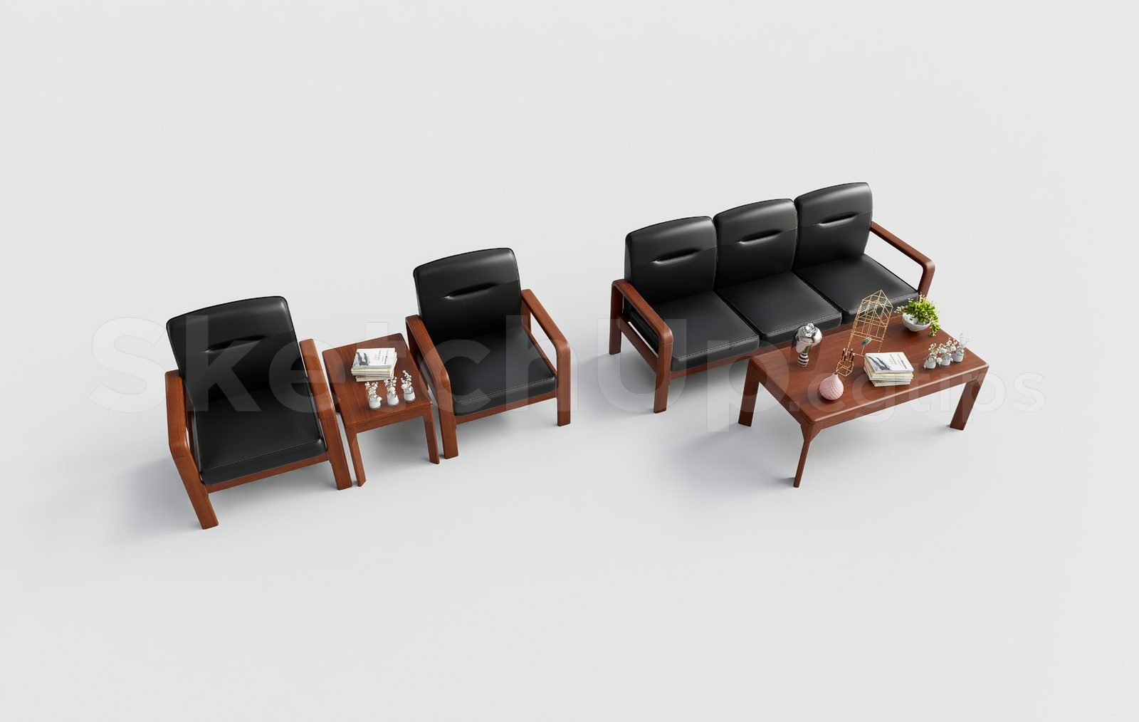 17517. تنزيل نموذج Sketchup Office Office Office « Sketchup Blocks